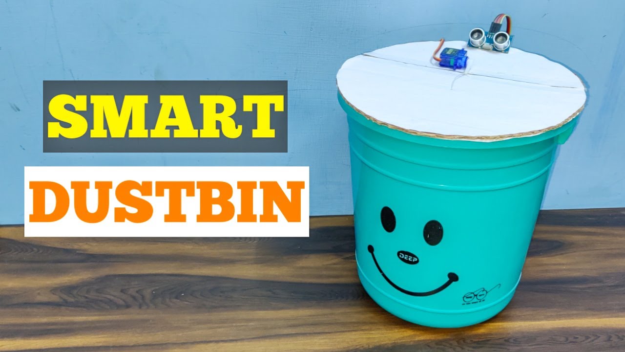 How To Make Smart Dustbin Using Arduino Diy Arduino Projects Smart 3935