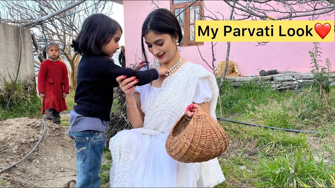 Meri Parvati Look😍 Happy Mahashivratri to My YT Family🙏 ️ - YouTube