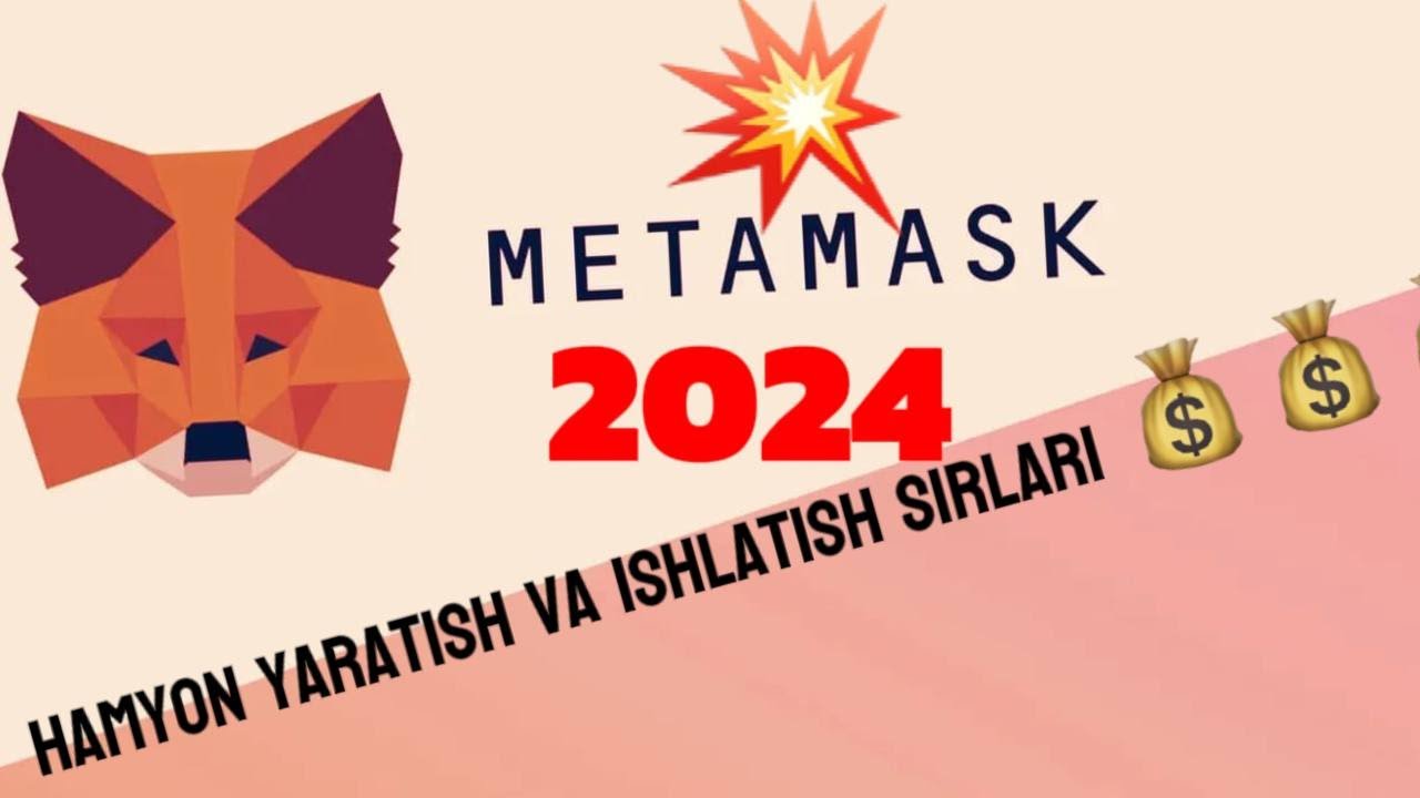Metamask 2024 hamyonini ochish va ishlatish - YouTube