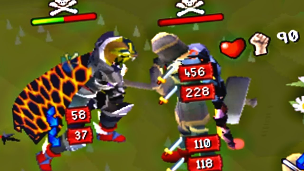 I HIT A 90!?! Max Strength PKing On Ikov OSRS RSPS - YouTube
