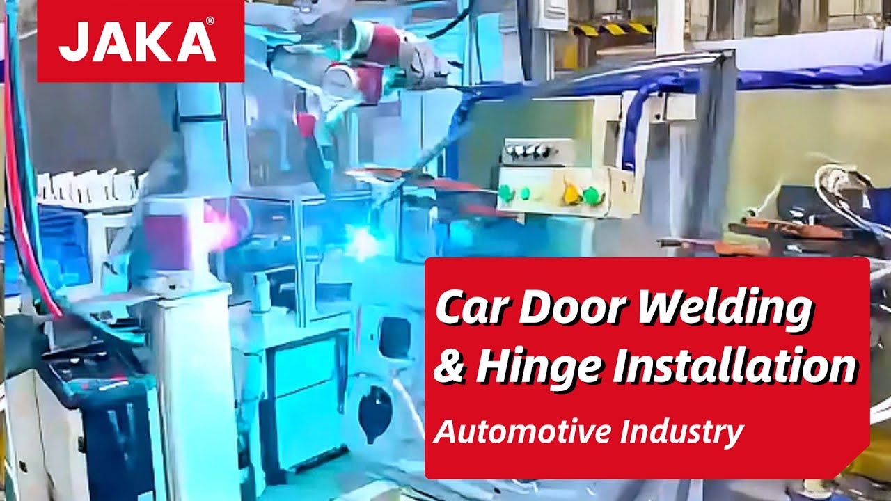 Automotive Industry | Car Door Welding and Hinge Installation - YouTube