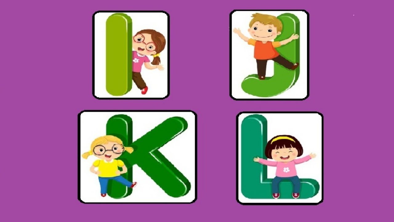 How to Draw Letters: I J K L | Learn Letters I-J-K-L | The Alphabet ...