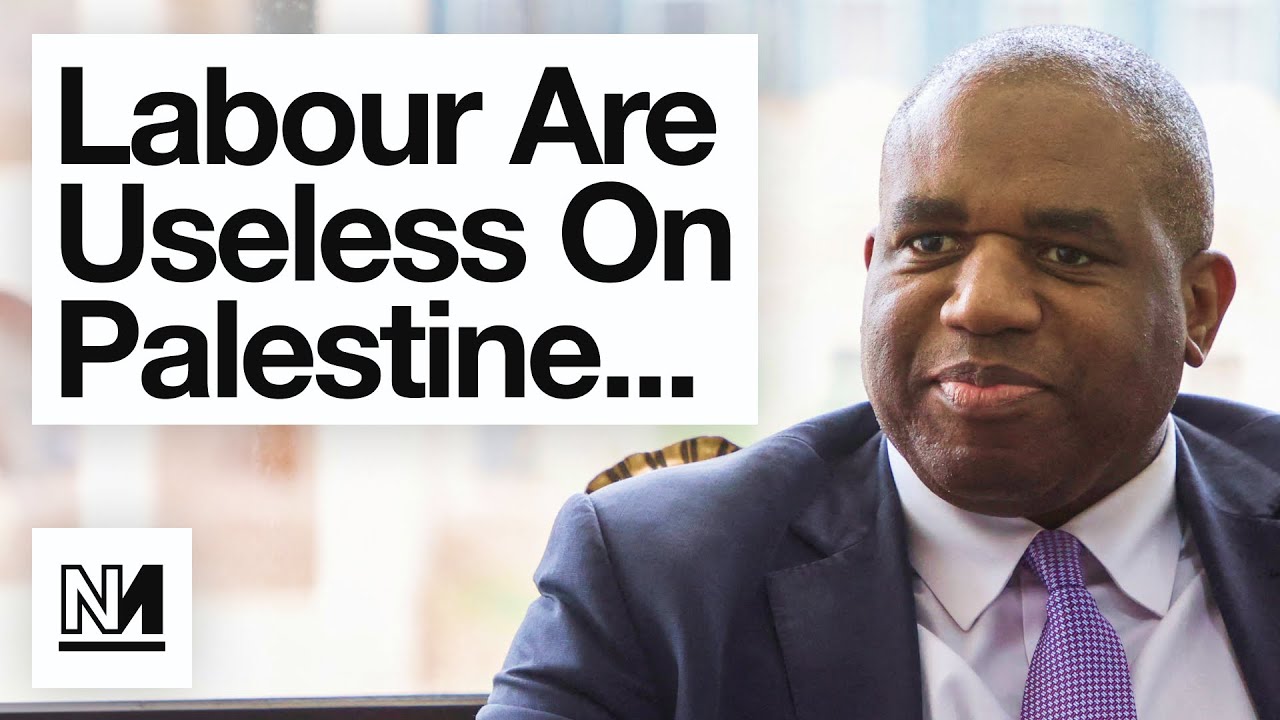 David Lammy CONFRONTED Over Labour’s Palestine Policy - YouTube