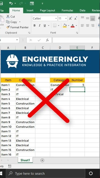 Countif Function In Excel Engineeringly Shorts Excel Explore Youtube 