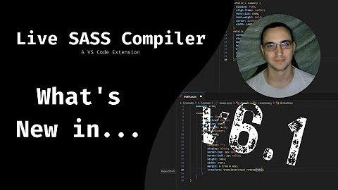 Live SASS Compiler - A VS Code Extension - YouTube
