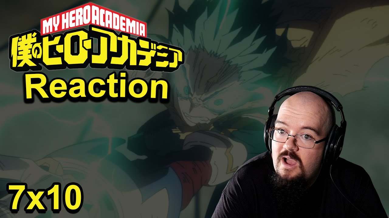 Morth Reacts - My Hero Academia 7x10 - Endeavor - YouTube