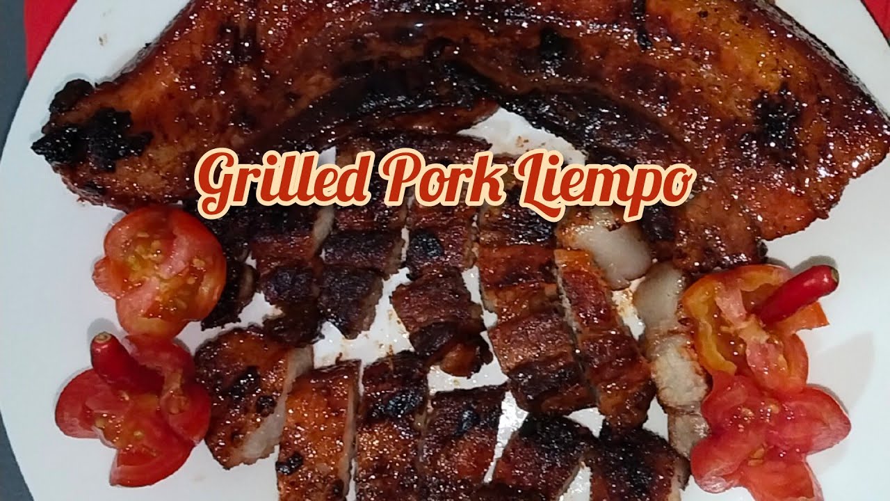 Grilled Pork Liempo | Pork Liempo Recipe - YouTube