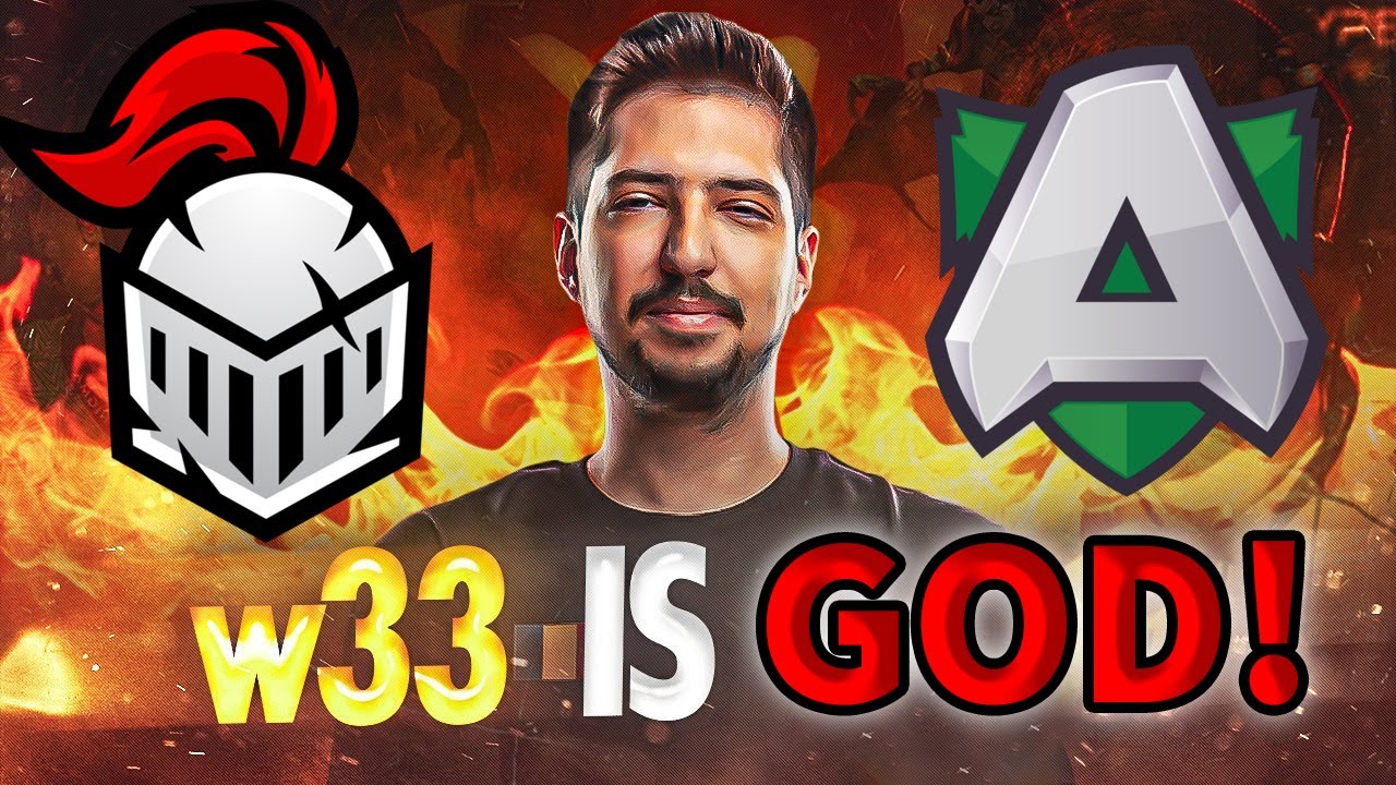 w33 is GOD! FIRST GAME w33 in Alliance — vs ITB on DPC 2022 - YouTube