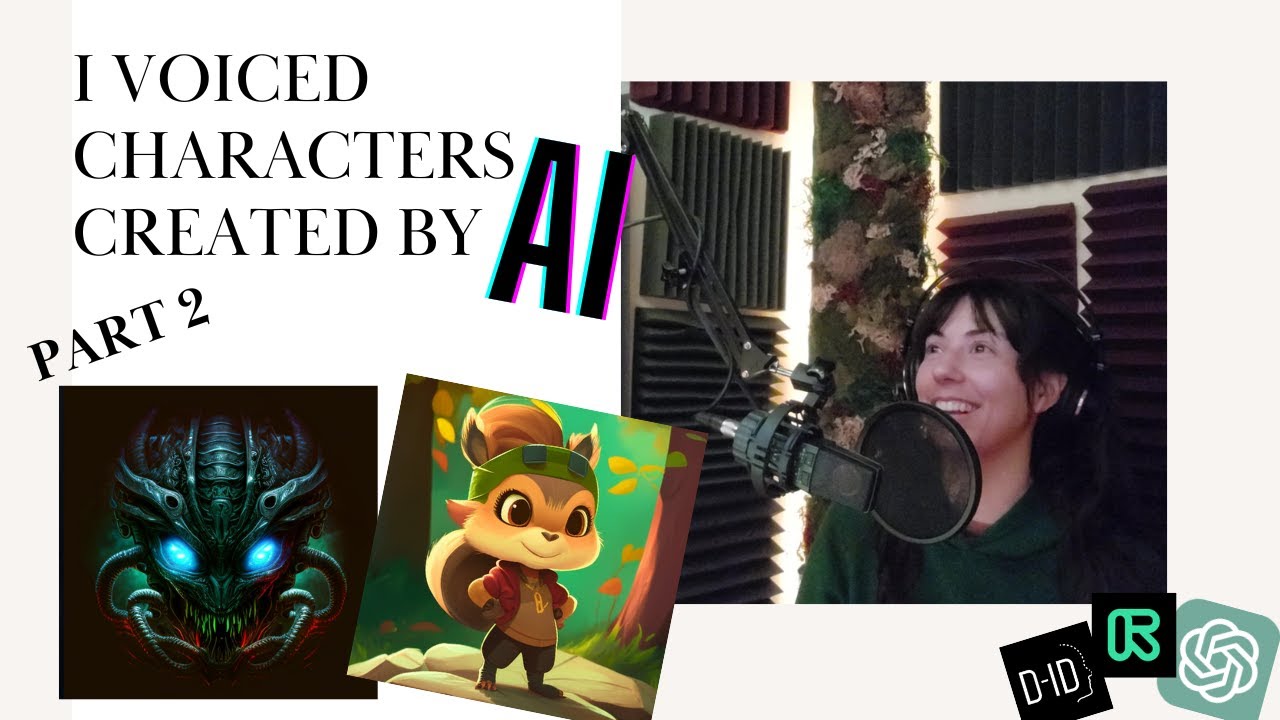 Voiceing AI created Characters from scratch! | Part 2 - YouTube