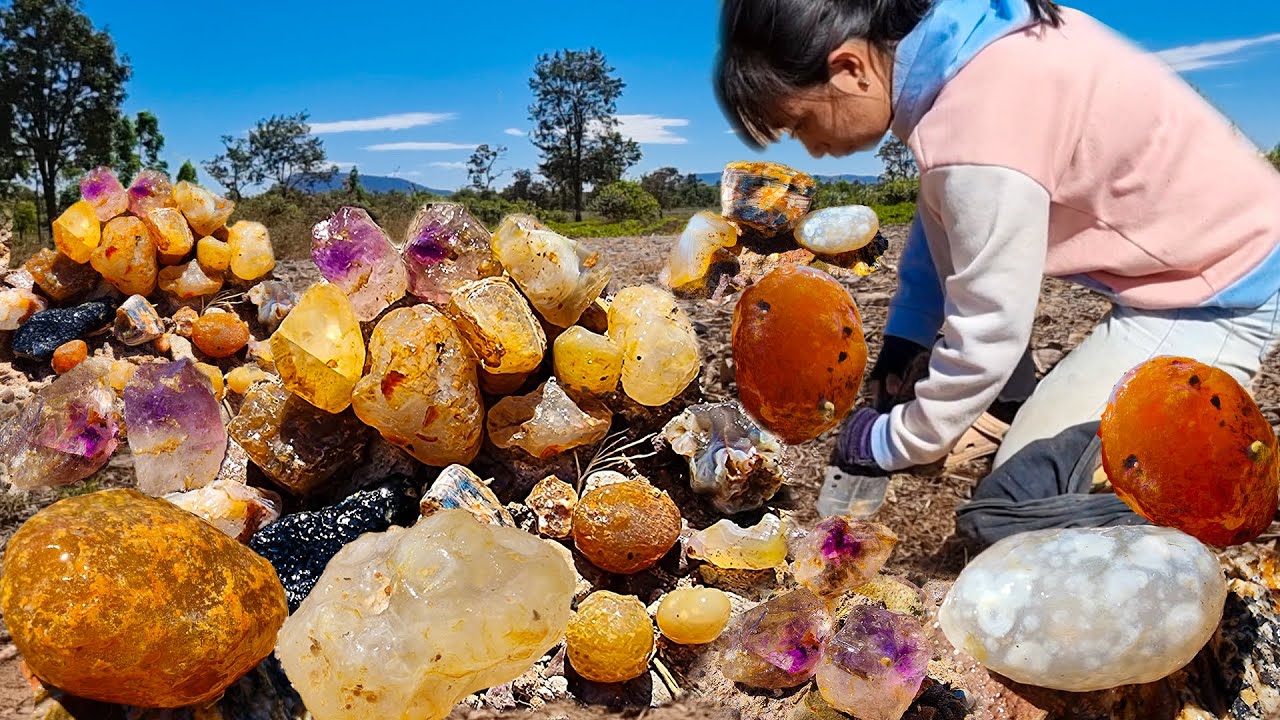 Amazing Gift Of Nature, I Found Amethyst, Agate, Carnelian Gemstone Im ...