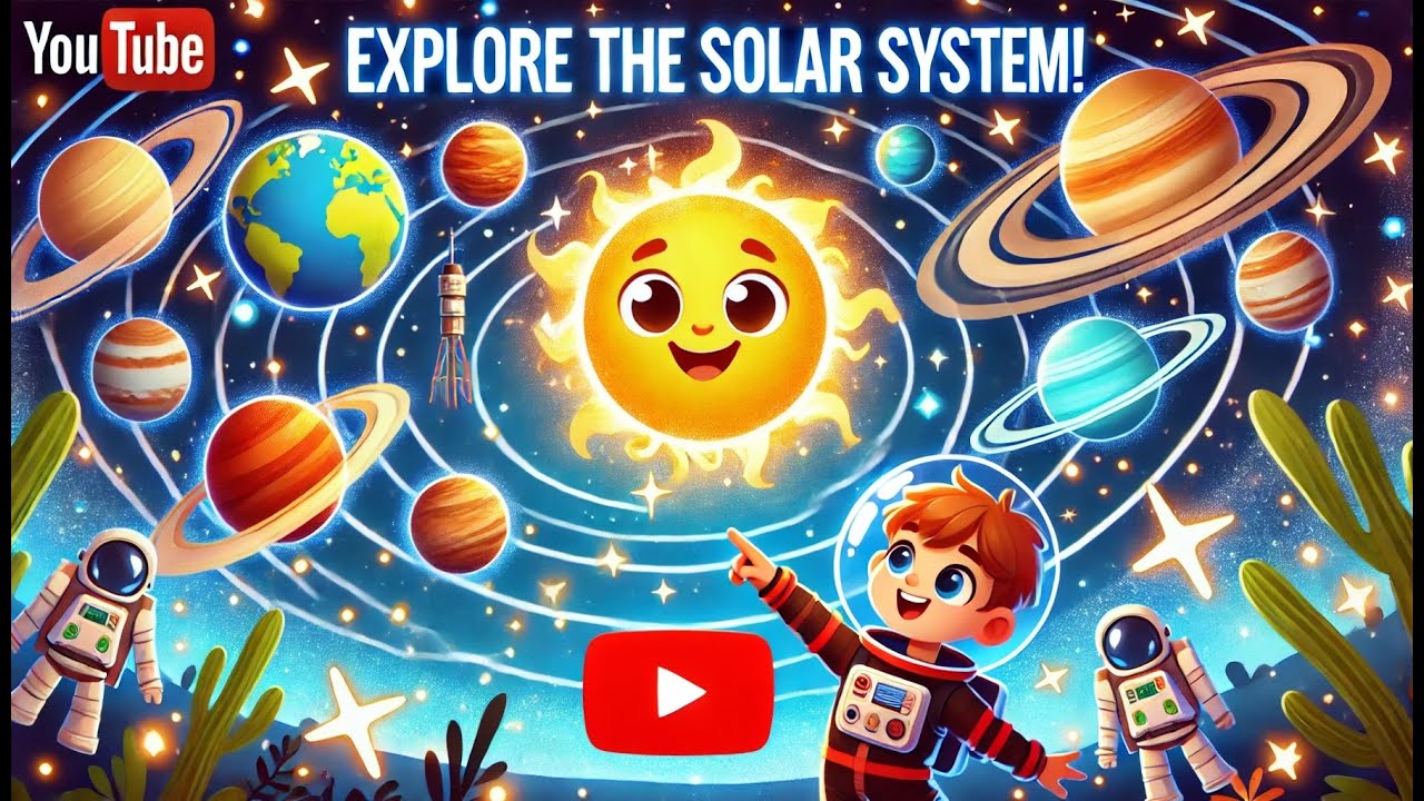 Explore the Solar System! A Fun Space Adventure for Kids - YouTube