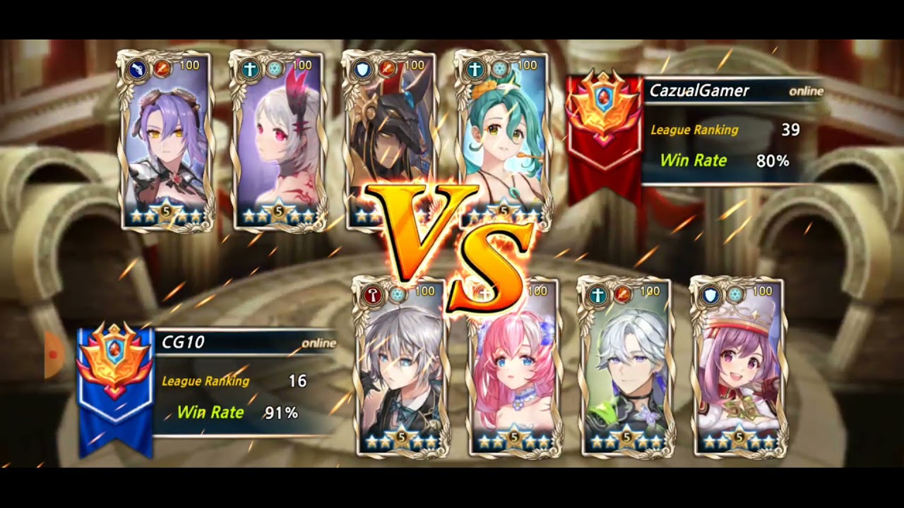 [King's Raid] PvP Fallen Frey DpS - YouTube