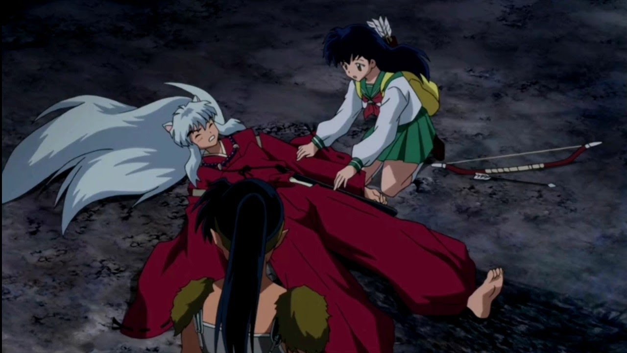 MORYOMARU LOGRA ESCAPAR DE INUYASHA Y KOGA. ESPAÑOL LATINO - YouTube