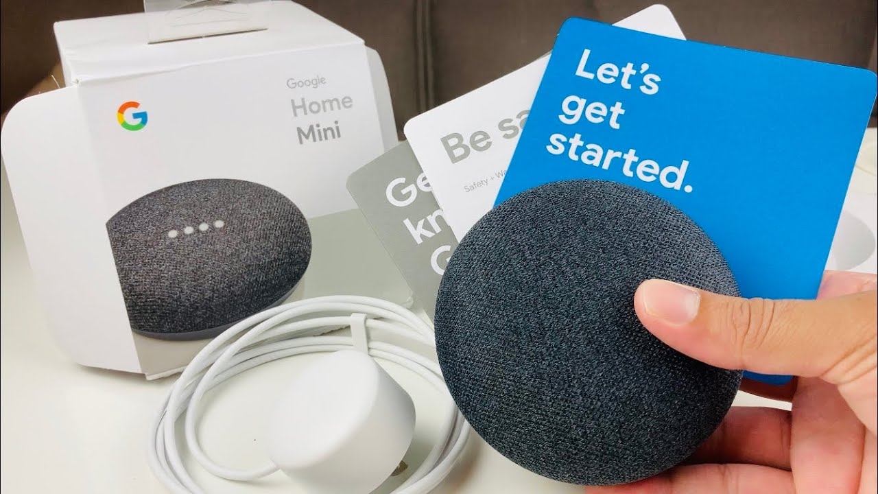 Google Home Mini Unboxing (2020) - YouTube