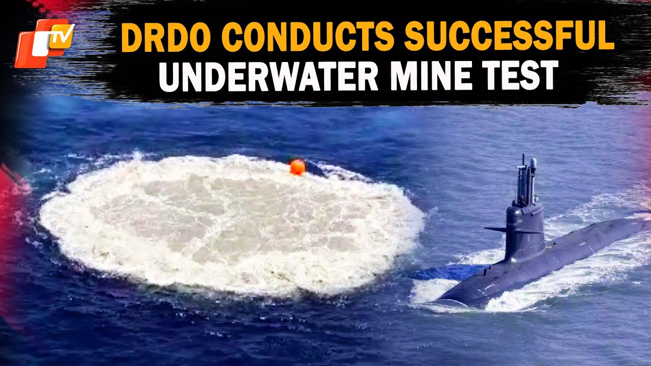 India Successfully Tests Mine To Counter Stealth Underwater Threats ...