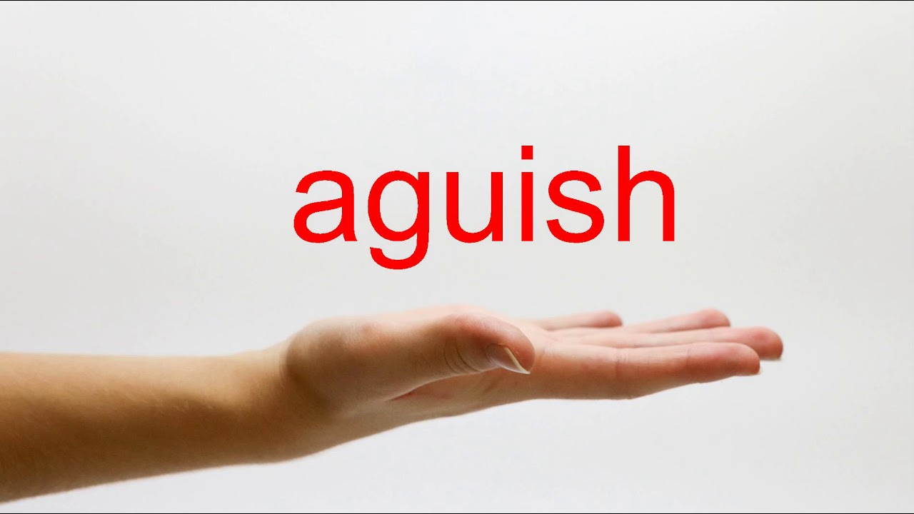 How to Pronounce aguish - American English - YouTube