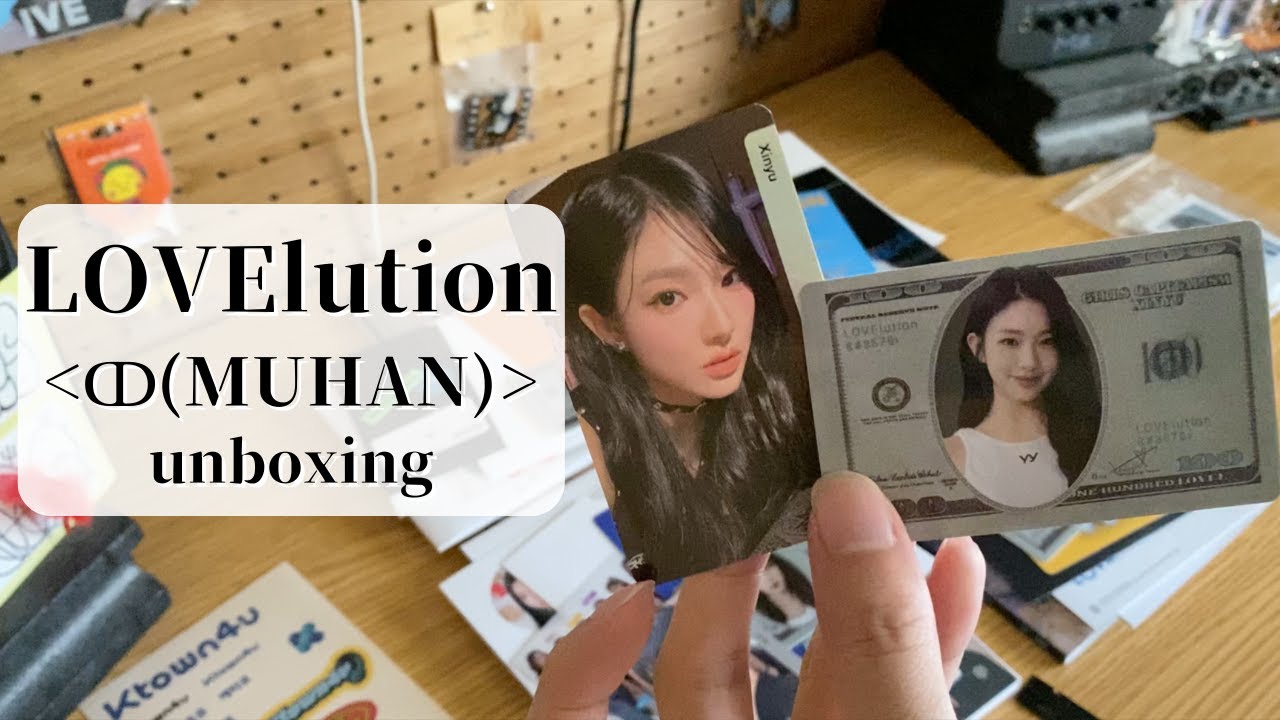 【tripleS】LOVElutionのアルバム"ↀ (MUHAN)"を開封してしまったからね【トエス】 - YouTube