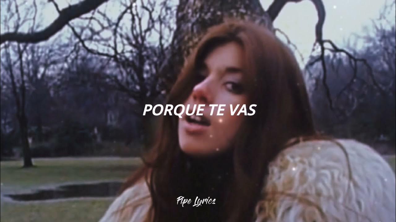 Jeanette - Porque Te Vas | Letra + Video - YouTube