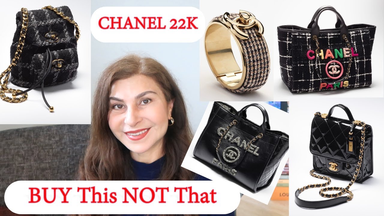 Chanel 22K Collection BUY this NOT That | Chanel22 Bag Deauville Tote ...