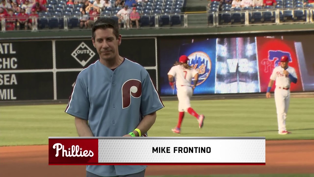 Mike Frontino - Phillies 6.26.19 - First Pitch - YouTube