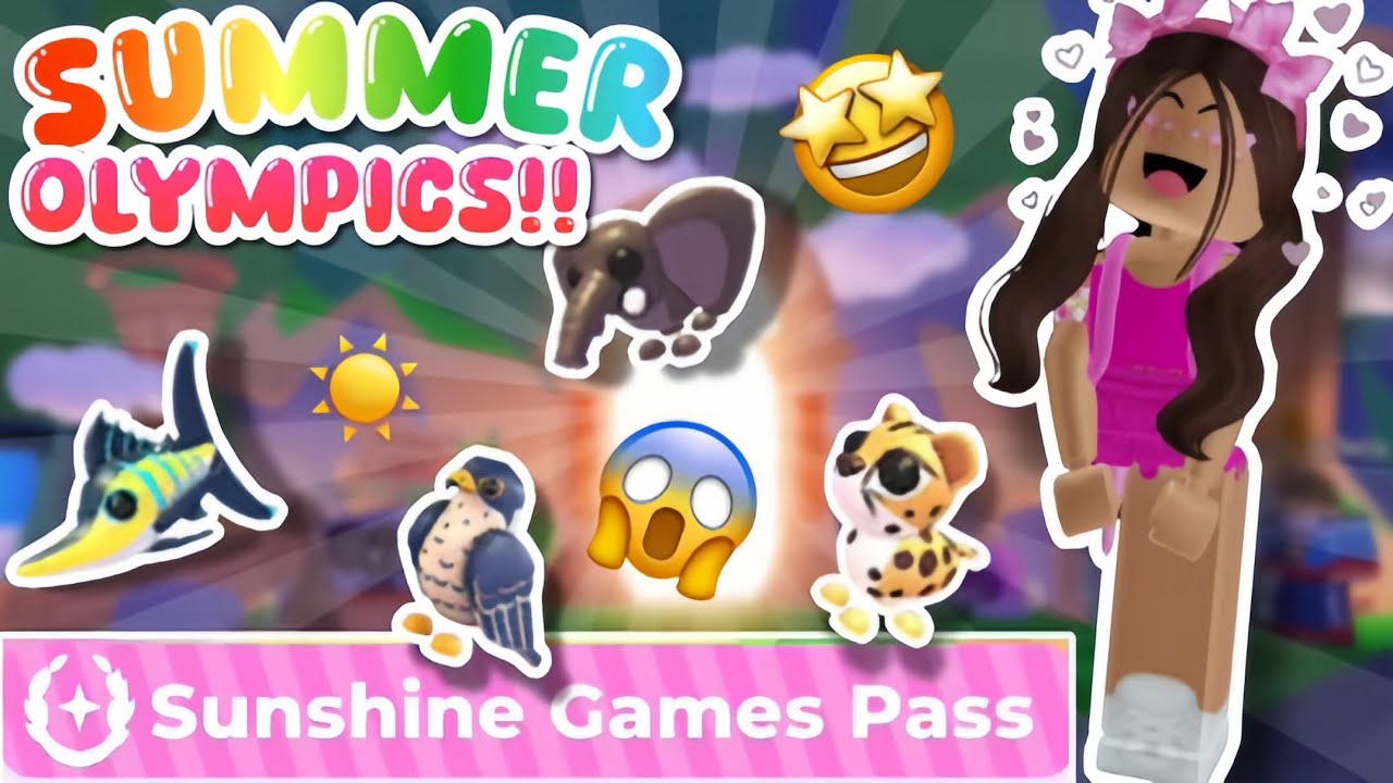 NEW SUMMER OLYMPICS UPDATE IN ADOPT ME!! - YouTube