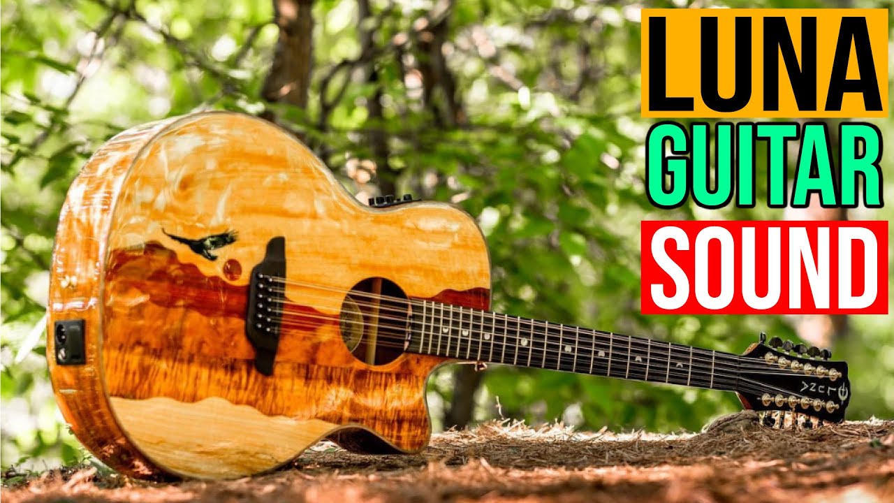 Luna Acoustic Guitar Sound Review! - YouTube