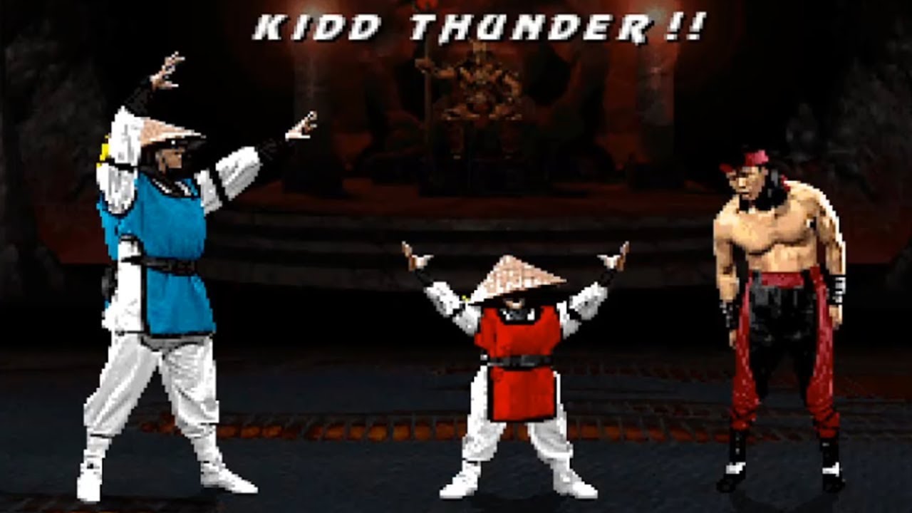 Raiden's Kidd Thunder text but in MK3 style - YouTube