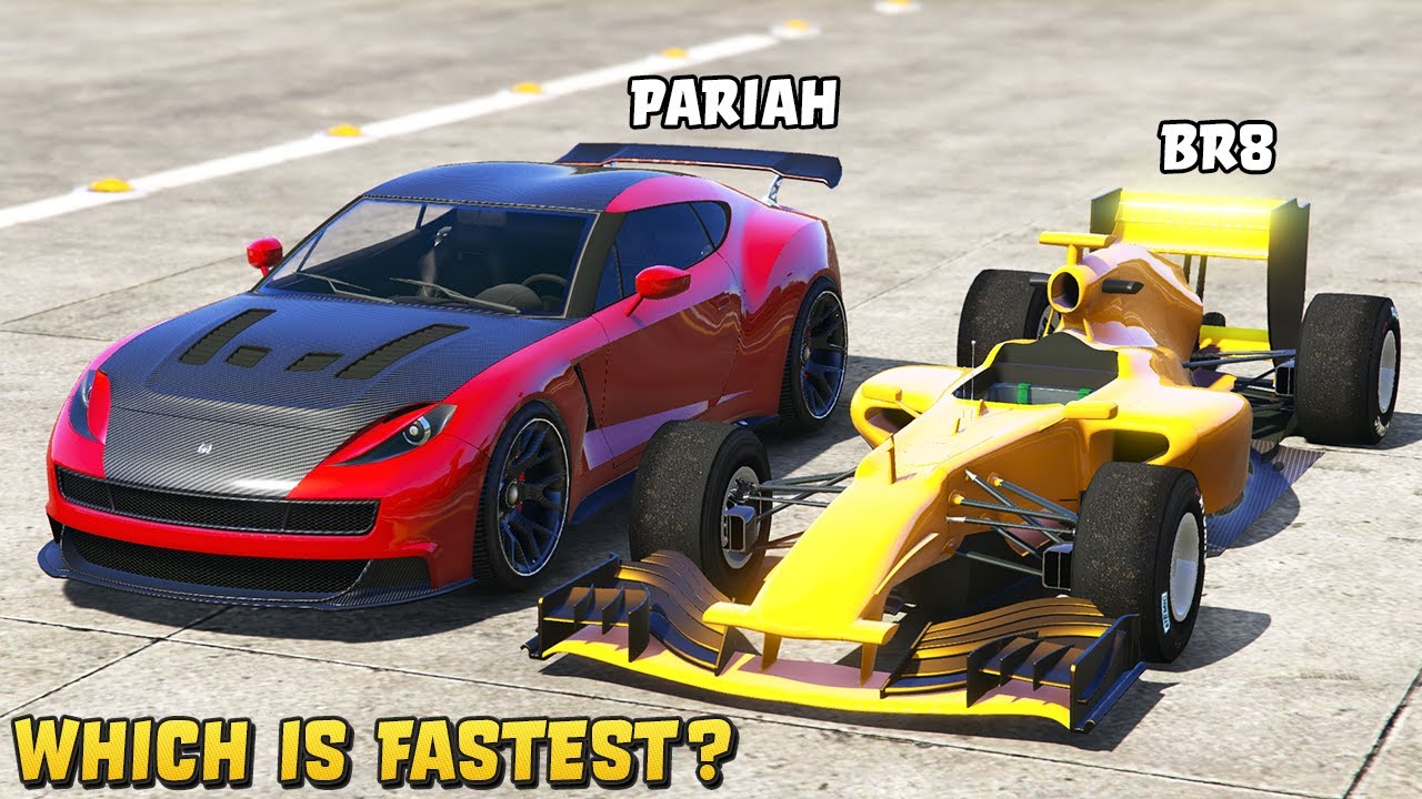 GTA 5 - BENEFACTOR BR8 vs PARIAH - Which is Fastest? - YouTube