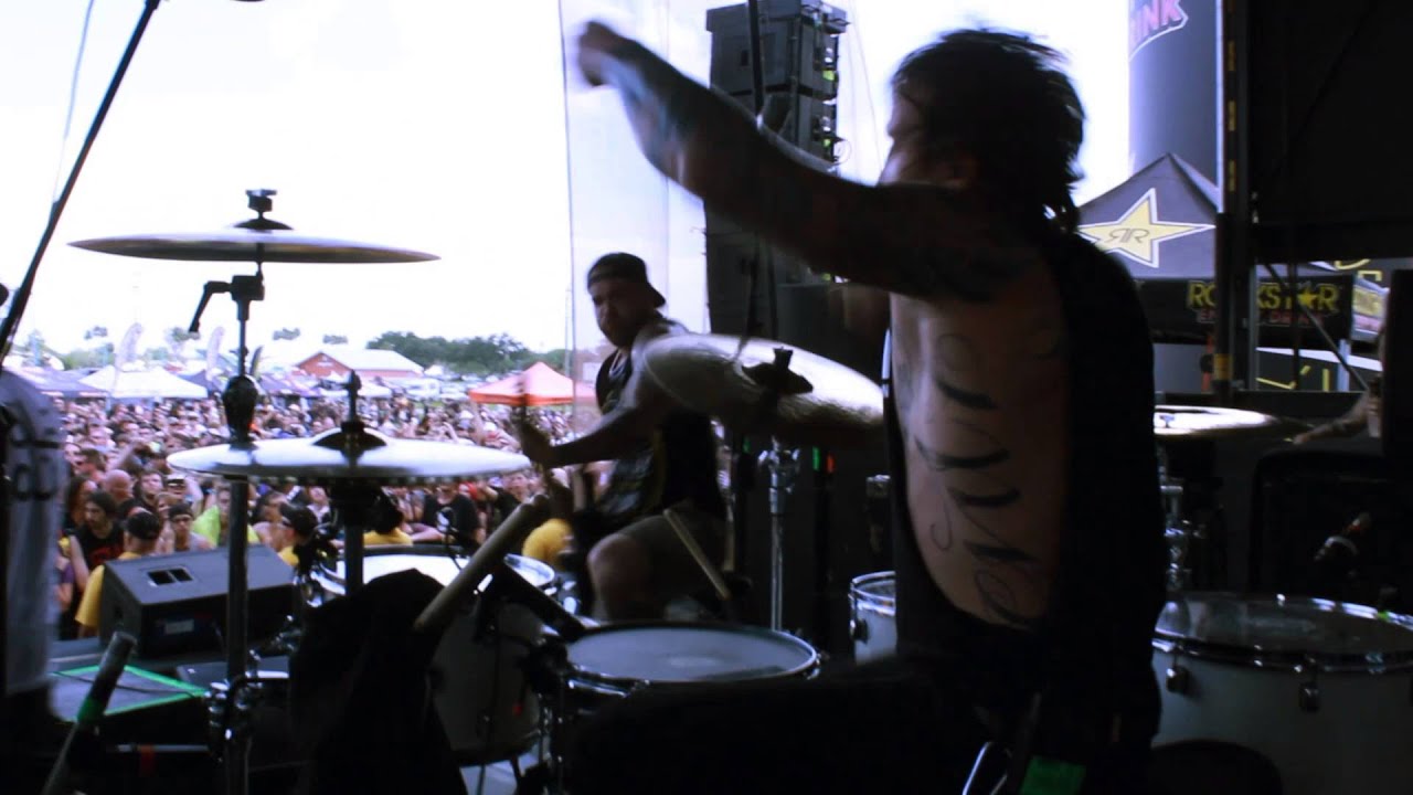 Crush Drums - Mark Castillo (Emmure) Live at Mayhem Fest 2013 - YouTube