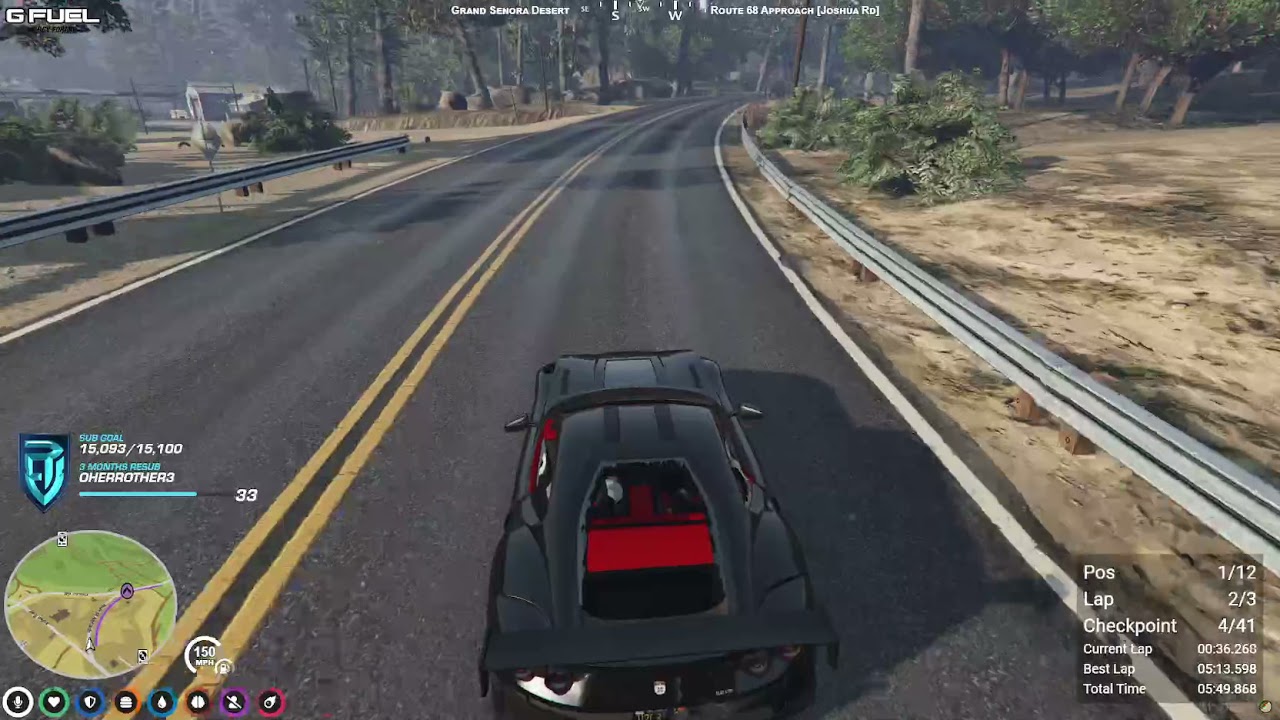 Randy starts his day off with a cheeky race - YouTube