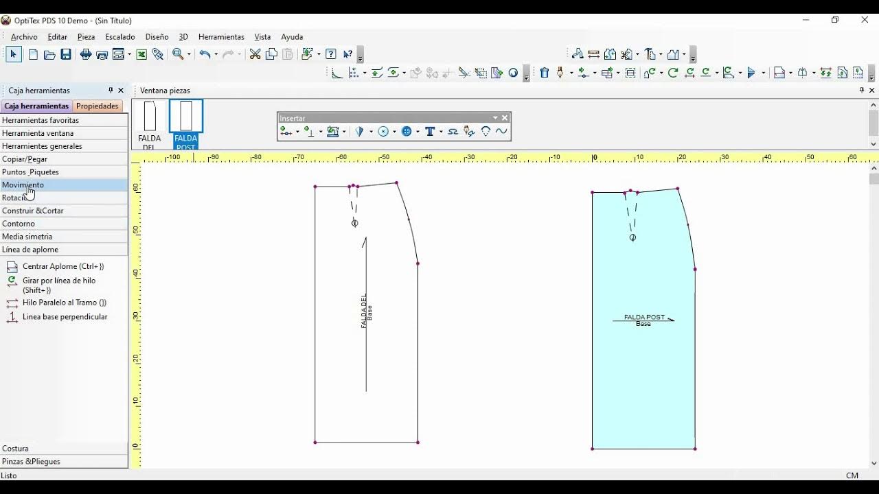 TRAZO DE FALDA BÁSICA - YouTube