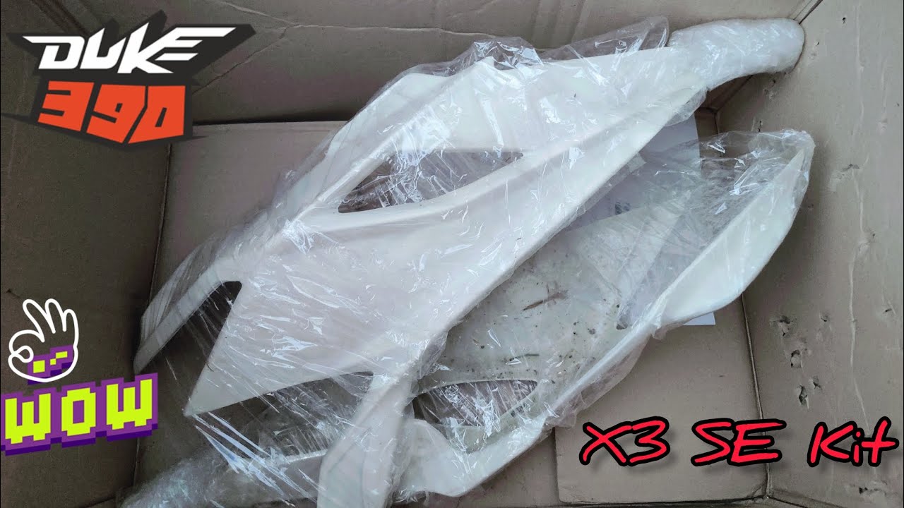X3 SE Kit for Duke 390 🔥 || Unboxing video 🤟🏻 - YouTube