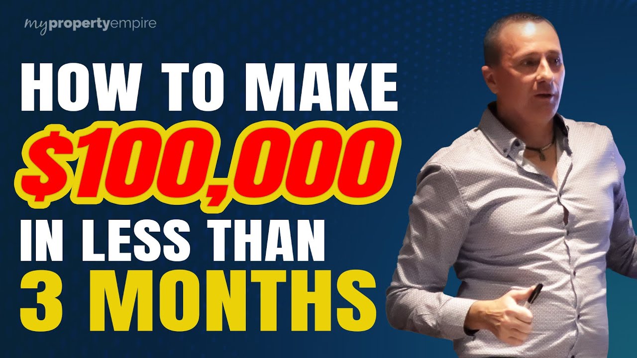 How to make $100,000 in less than 3 months - YouTube