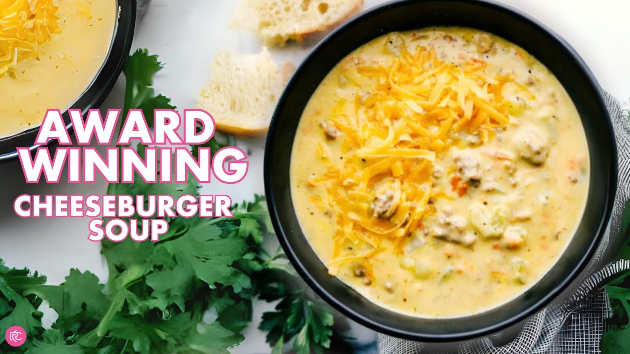 Award Winning Cheeseburger Soup I The Recipe Critic - YouTube