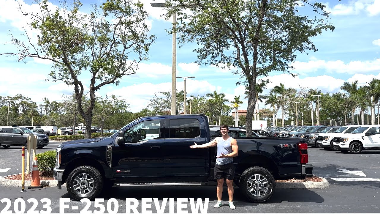 Brand New 2023 F-250 Diesel Review - YouTube