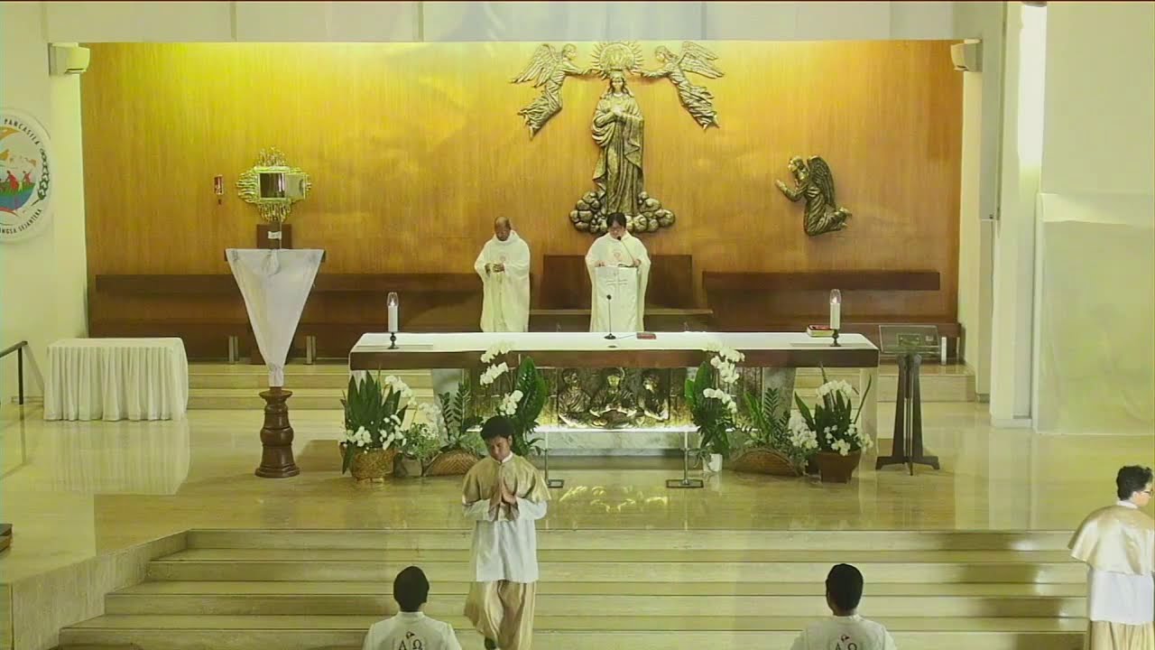 Kamis Putih 9 April 2020 pukul 19:00 - Misa Ekaristi Paroki Bintaro ...