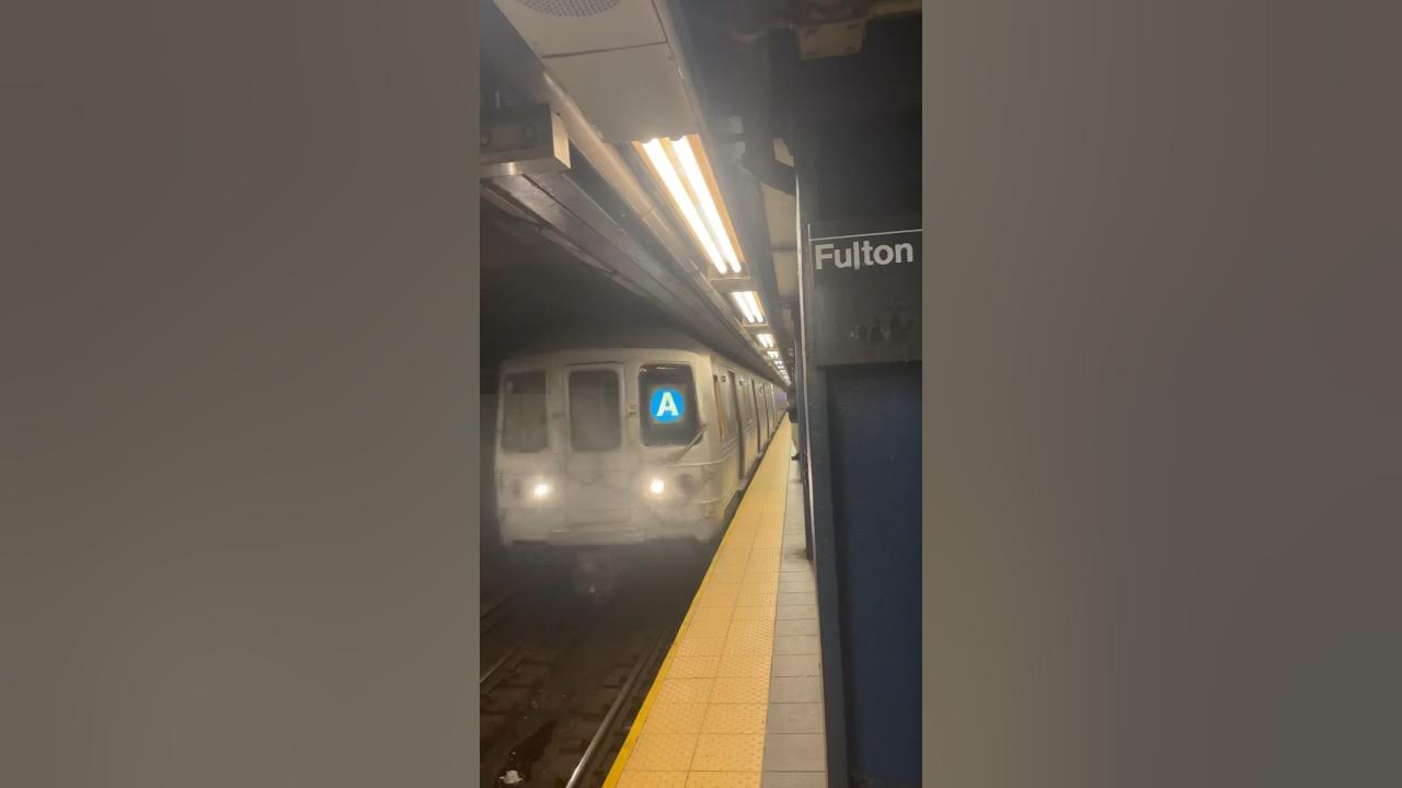 Inwood - 207th bound R46 (A) Train entering Fulton St. #train #subway #ind #mta #nyc #transit ...