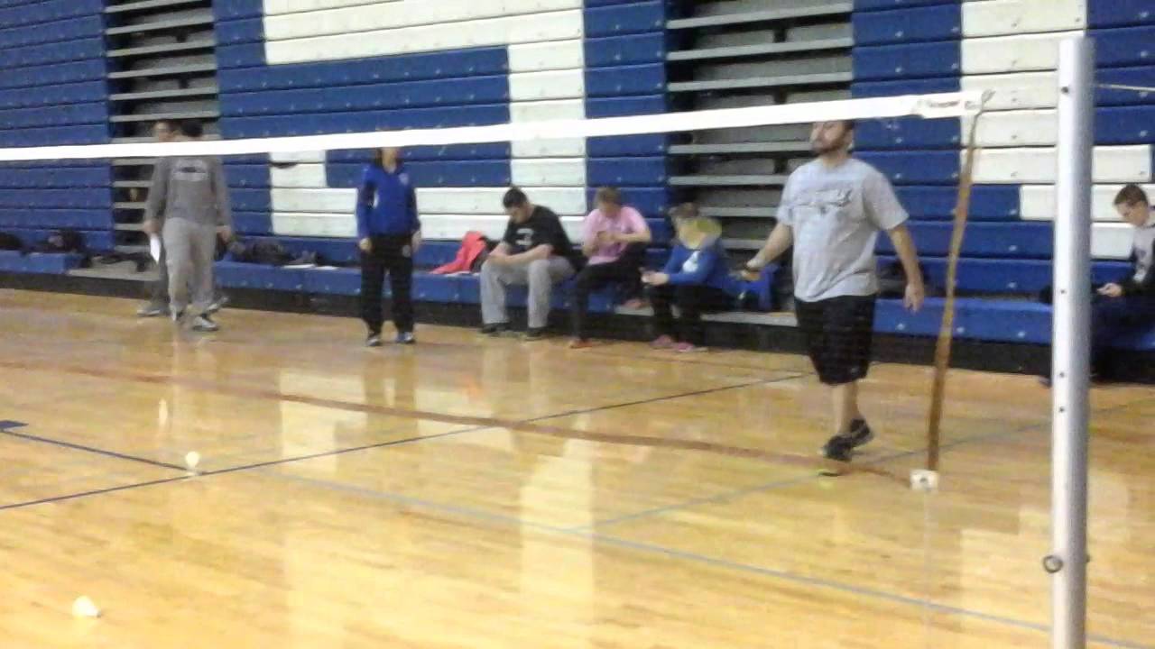 CCSU Ryan Carriere Overhead Drop Shot - YouTube