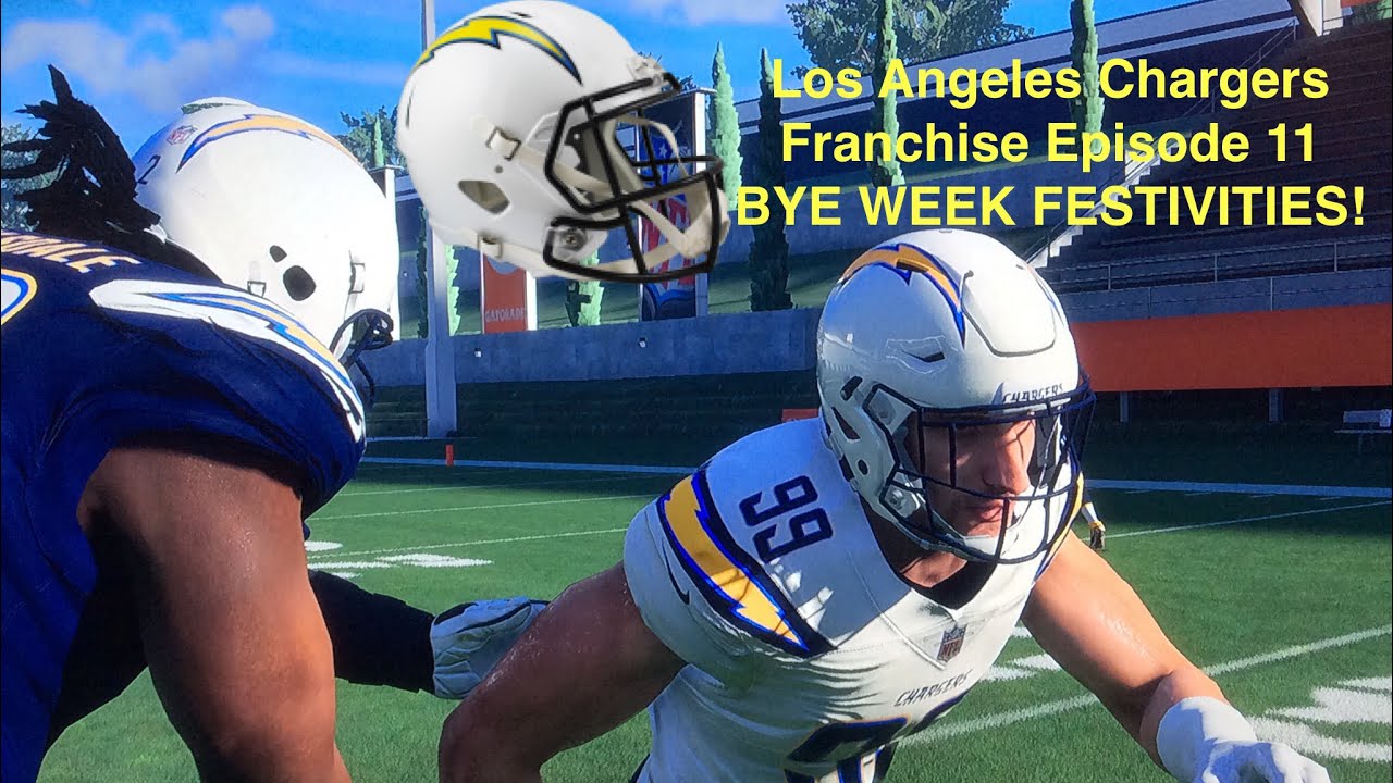 Los Angeles Chargers Franchise Ep 11 BYE WEEKS ARE FUN TOO! W9 S1 - YouTube