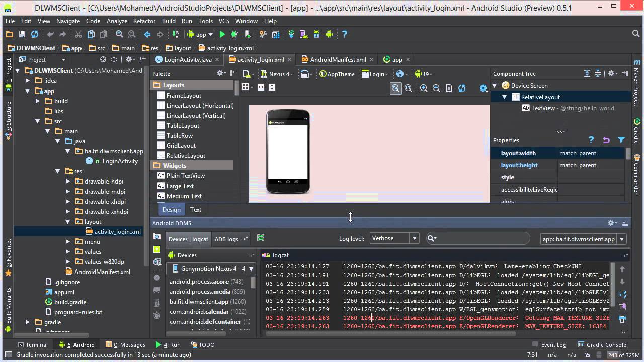 02 - Android Hello World - YouTube