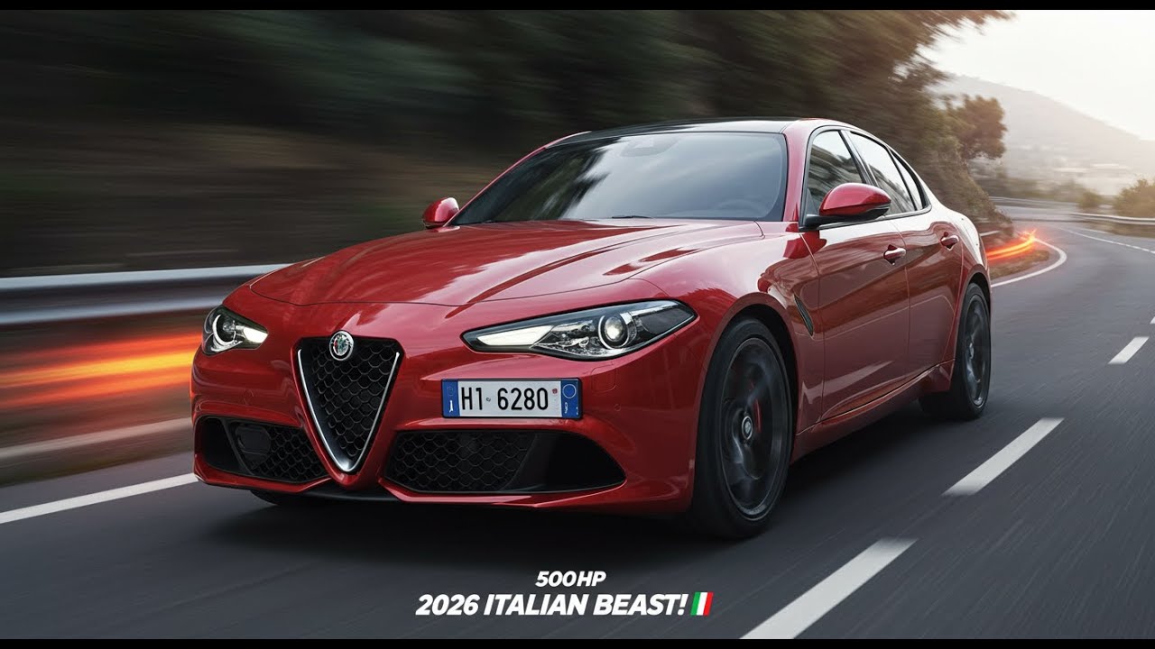 The 2026 Giulia Is Here: Stunning Design, Killer Performance, Hybrid ...