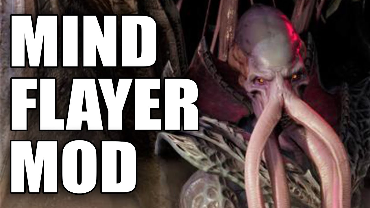 Baldur's Gate 3 Mind Flayer Mod - YouTube
