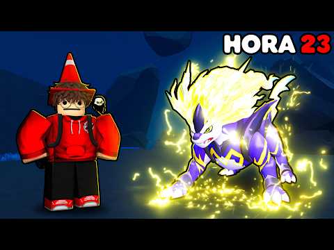 24 HORAS PEGANDO OS EVOMONS MAIS RAROS
