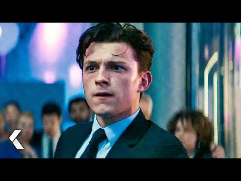 Nathan Drake and Sully Steal The Golden Cross Scene - Uncharted (2022)