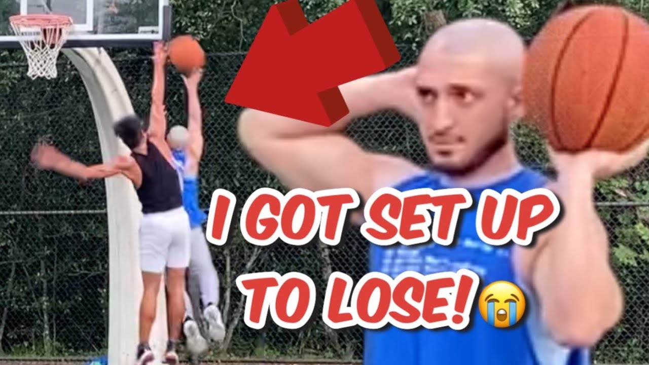 CAUGHT LACKING! BY CHALLENGER (1v1 Basketball) - YouTube