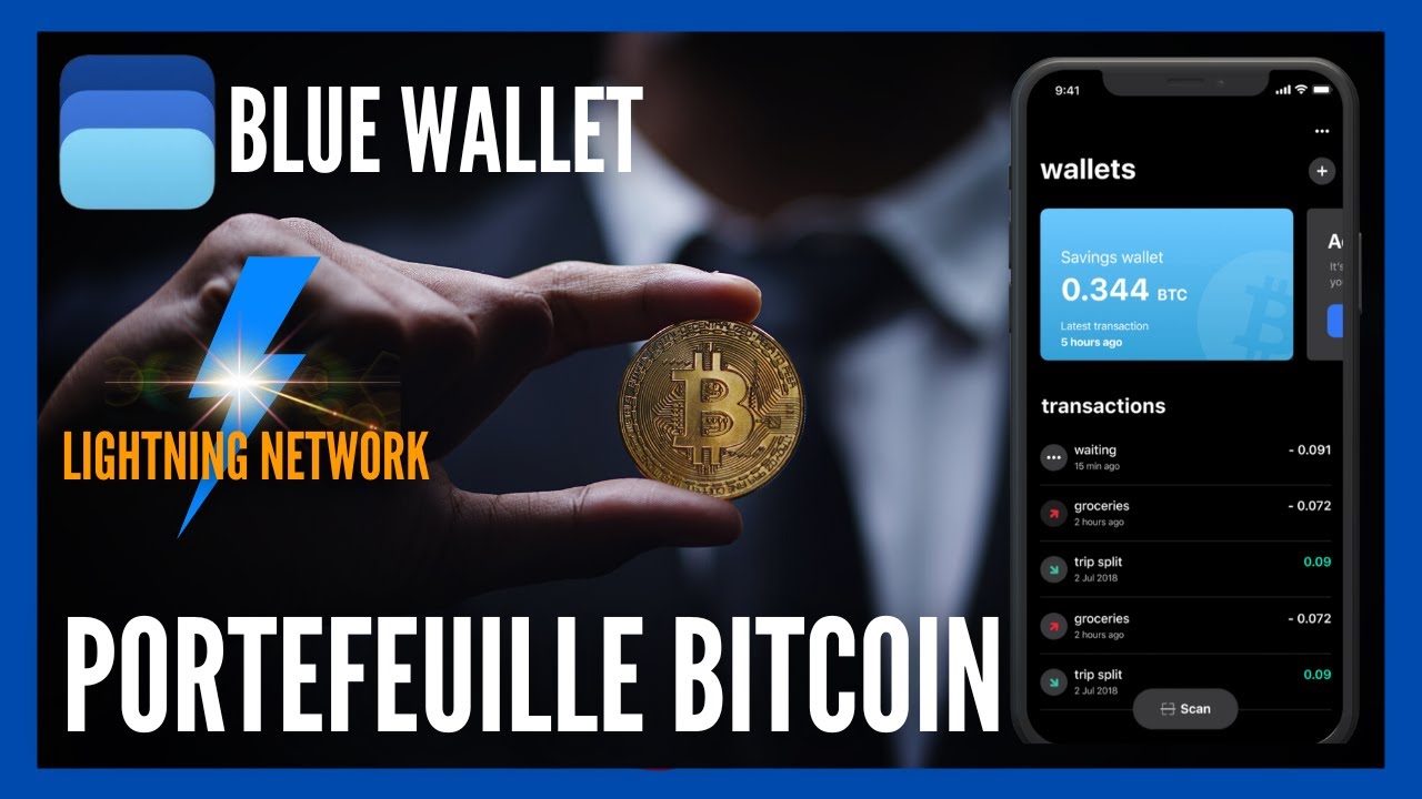 TUTO Blue Wallet | Envoyer et recevoir des satoshi (BTC) | Payer en ...