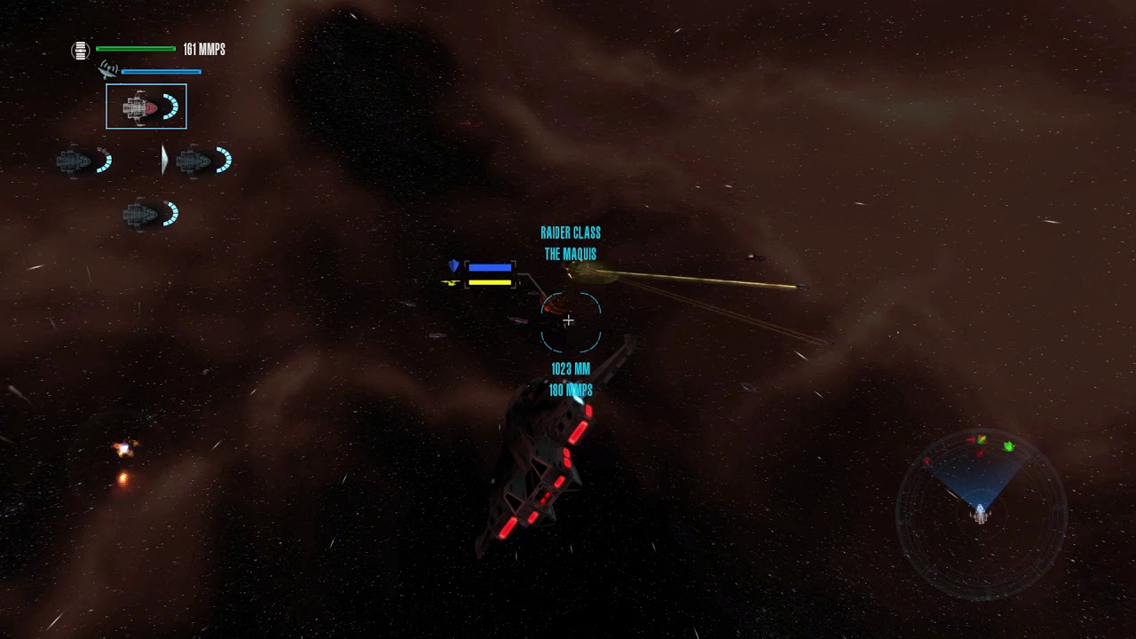 Federation Fighters vs. Cardassian Task Force - Star Trek Legacy ...