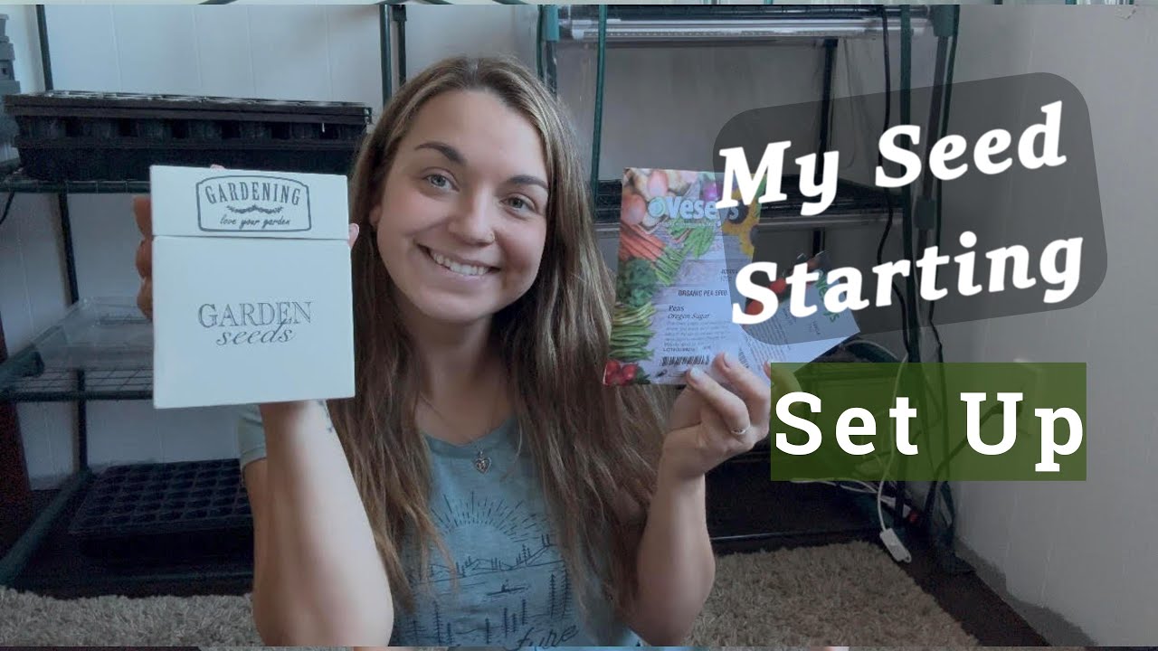 My Indoor Seed Starting Set Up & What I'm Starting From Seed Today ...