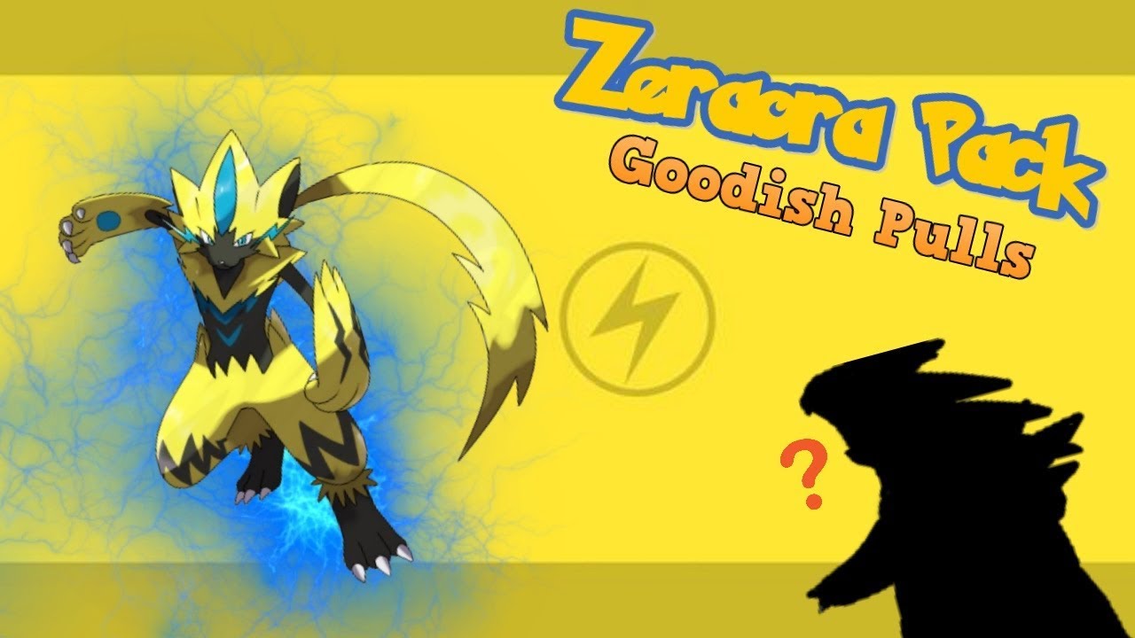 Zeraora Pack Opening!!Underwhelming Pulls!! - YouTube