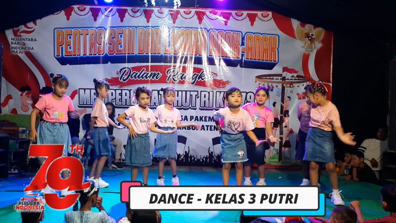 DANCE KELAS 3 PUTRI - YouTube